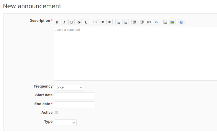 Announcements | RedmineUP Help | People plugin documentation